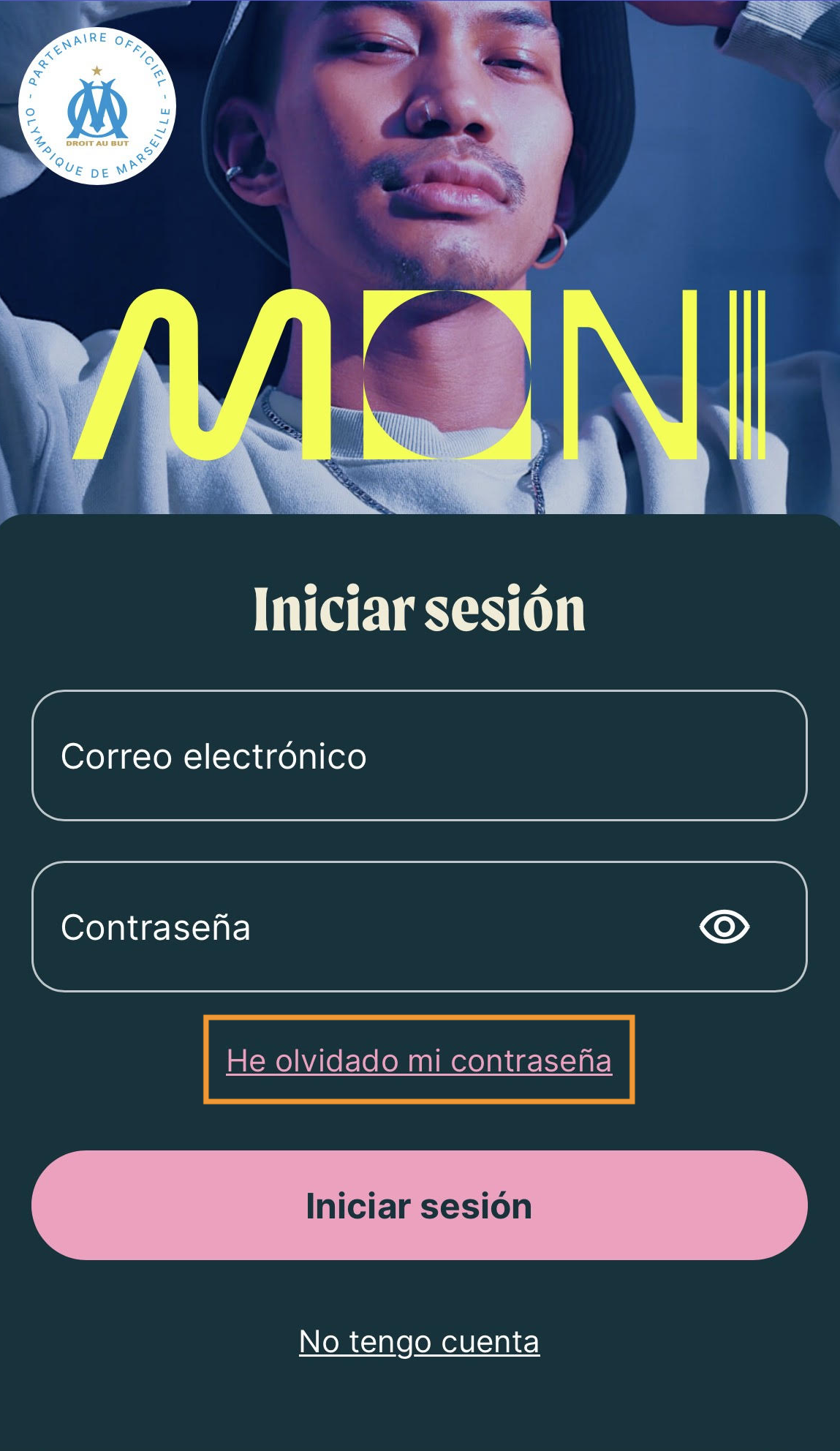He olvidado mi contraseña, ¿qué debo hacer? – MONI